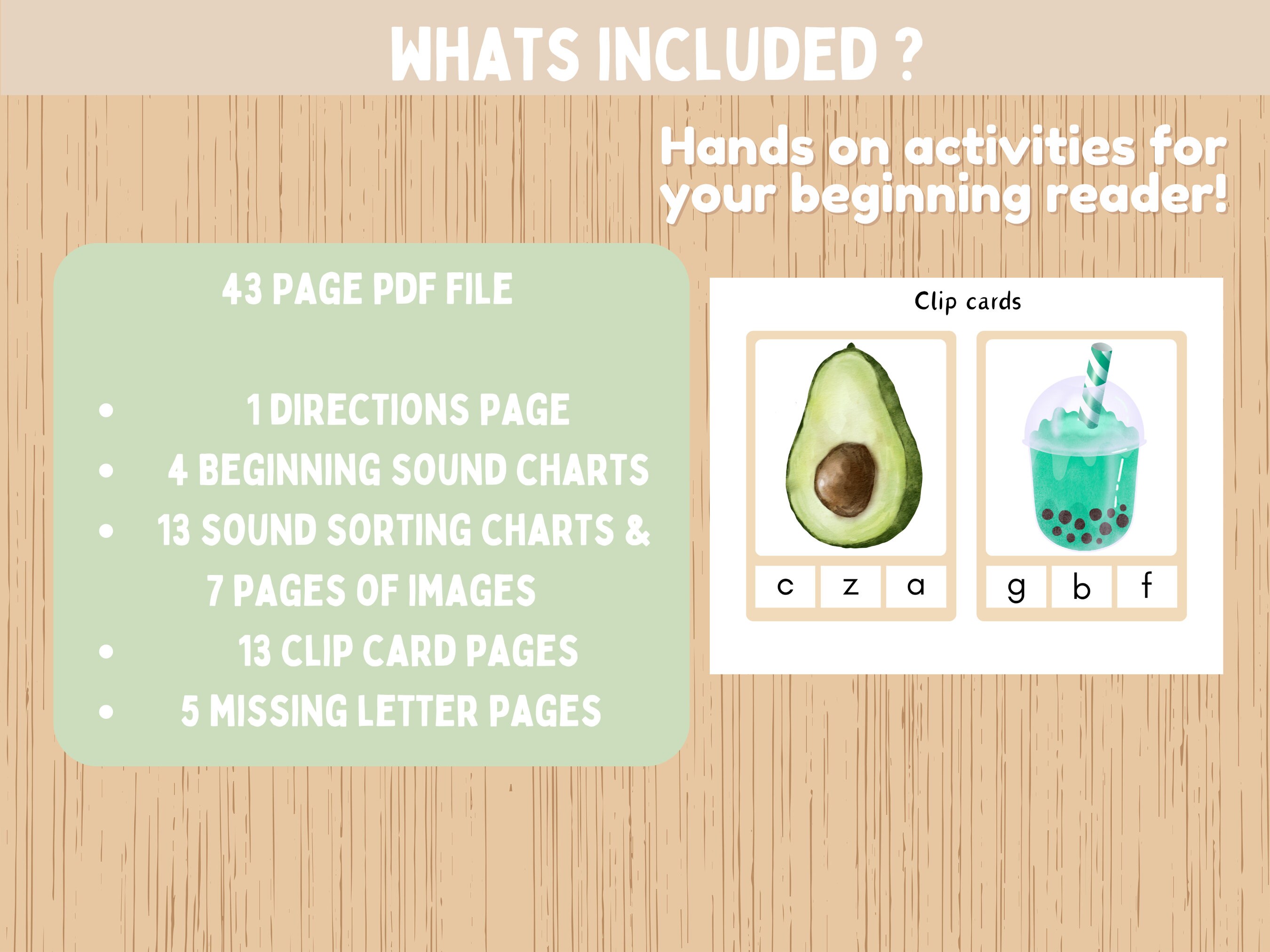ABC Starter Kit, Beginning Sounds for Preschool, Kindergarten ...