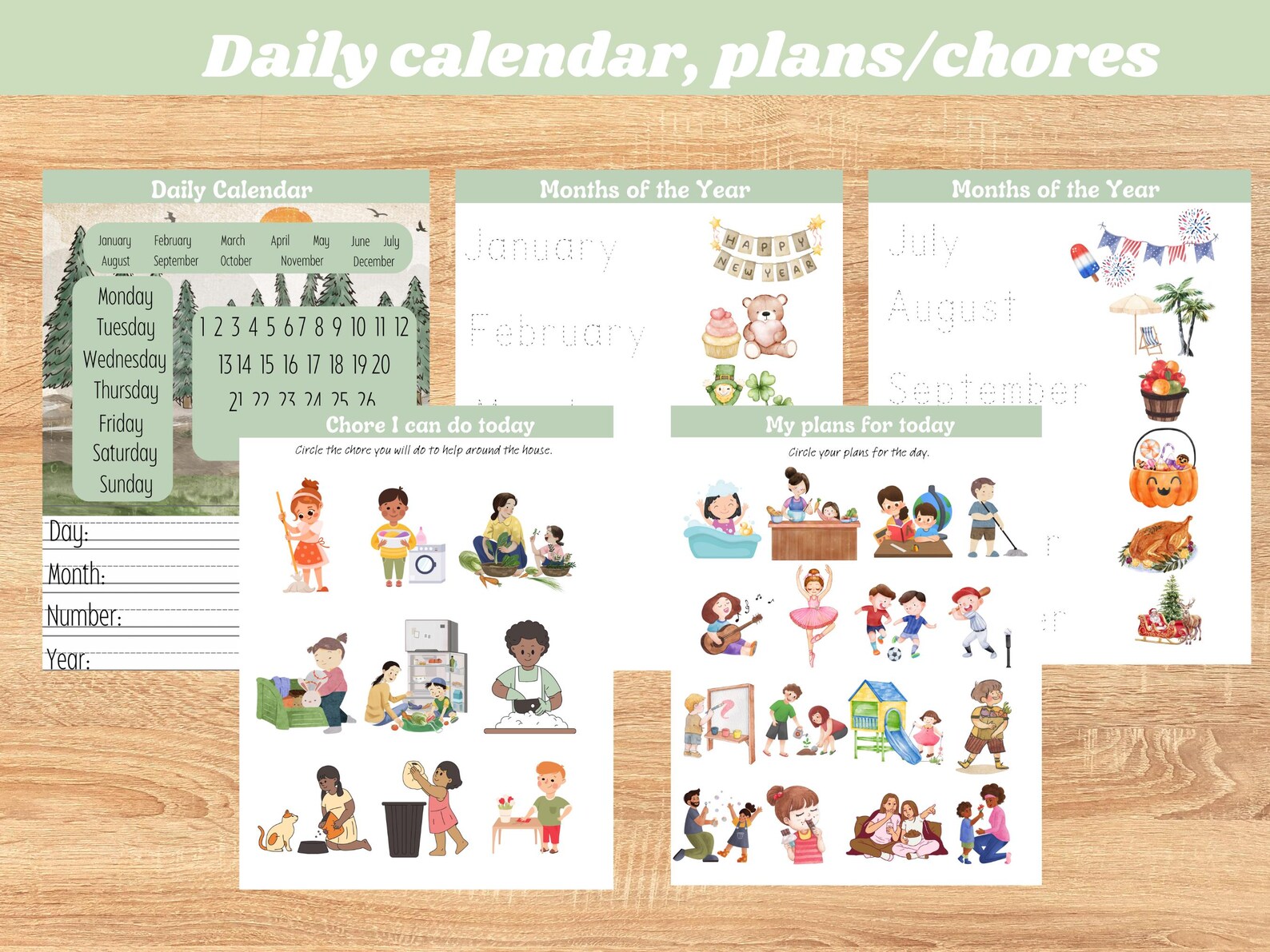 Learning Binder, Toddler Learning Binder, Preschool Morning Menu ...