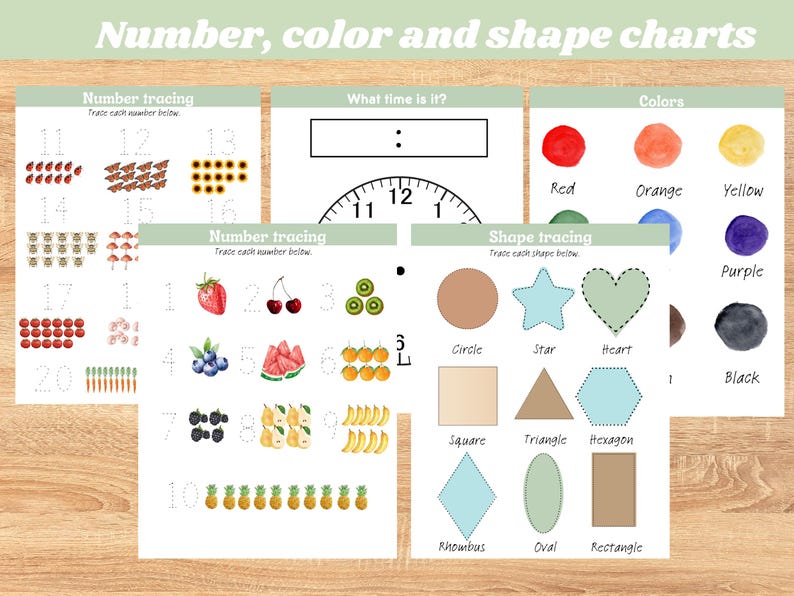 Learning Binder, Toddler Learning Binder, Preschool Morning Menu ...