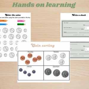 Kids Money Workbook: Fun & Educational Math Curriculum - Etsy