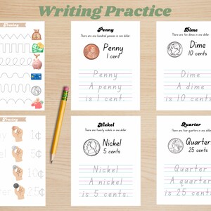 Kids Money Workbook: Fun & Educational Math Curriculum - Etsy