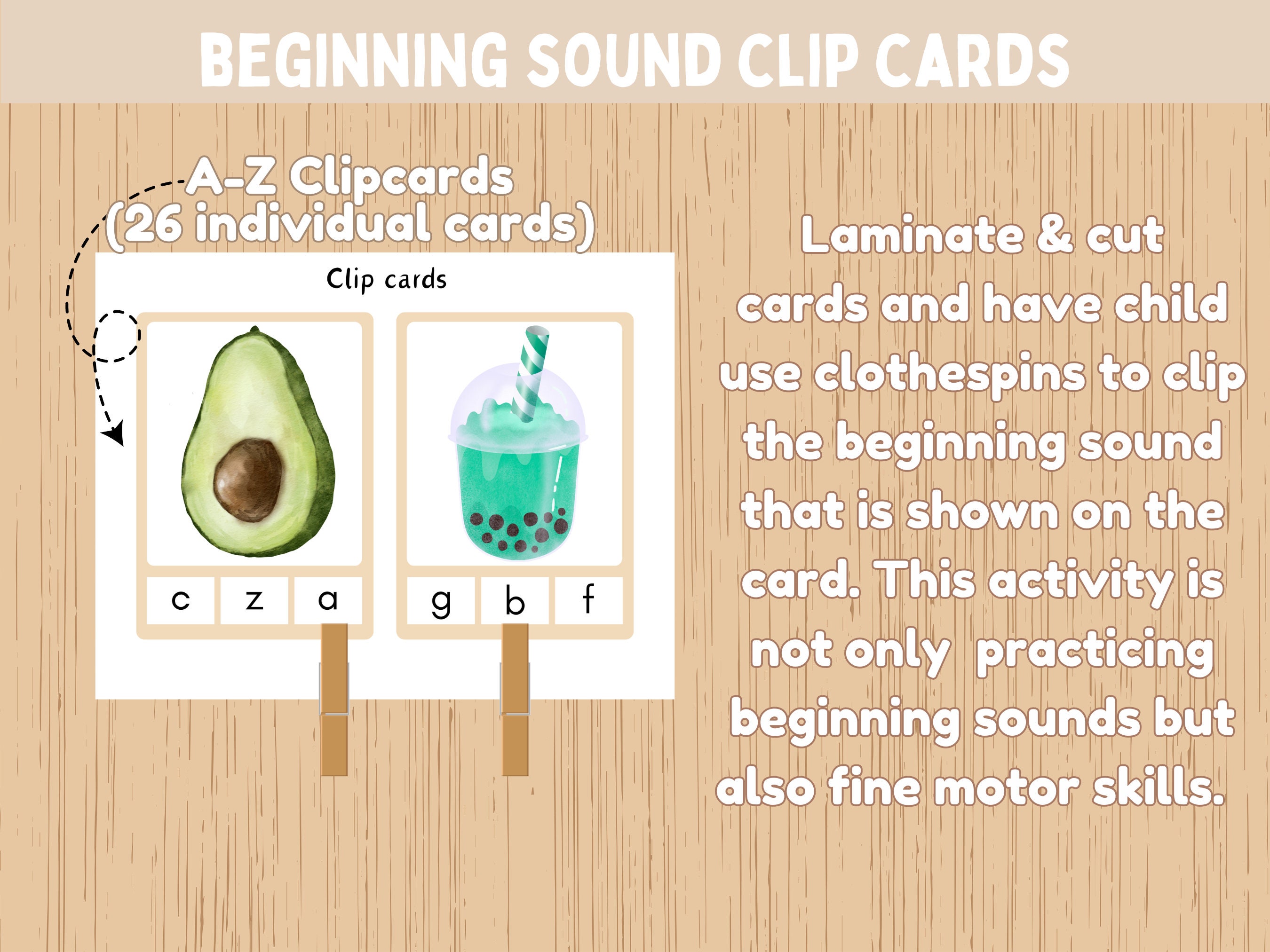ABC Starter Kit, Beginning Sounds for Preschool, Kindergarten ...