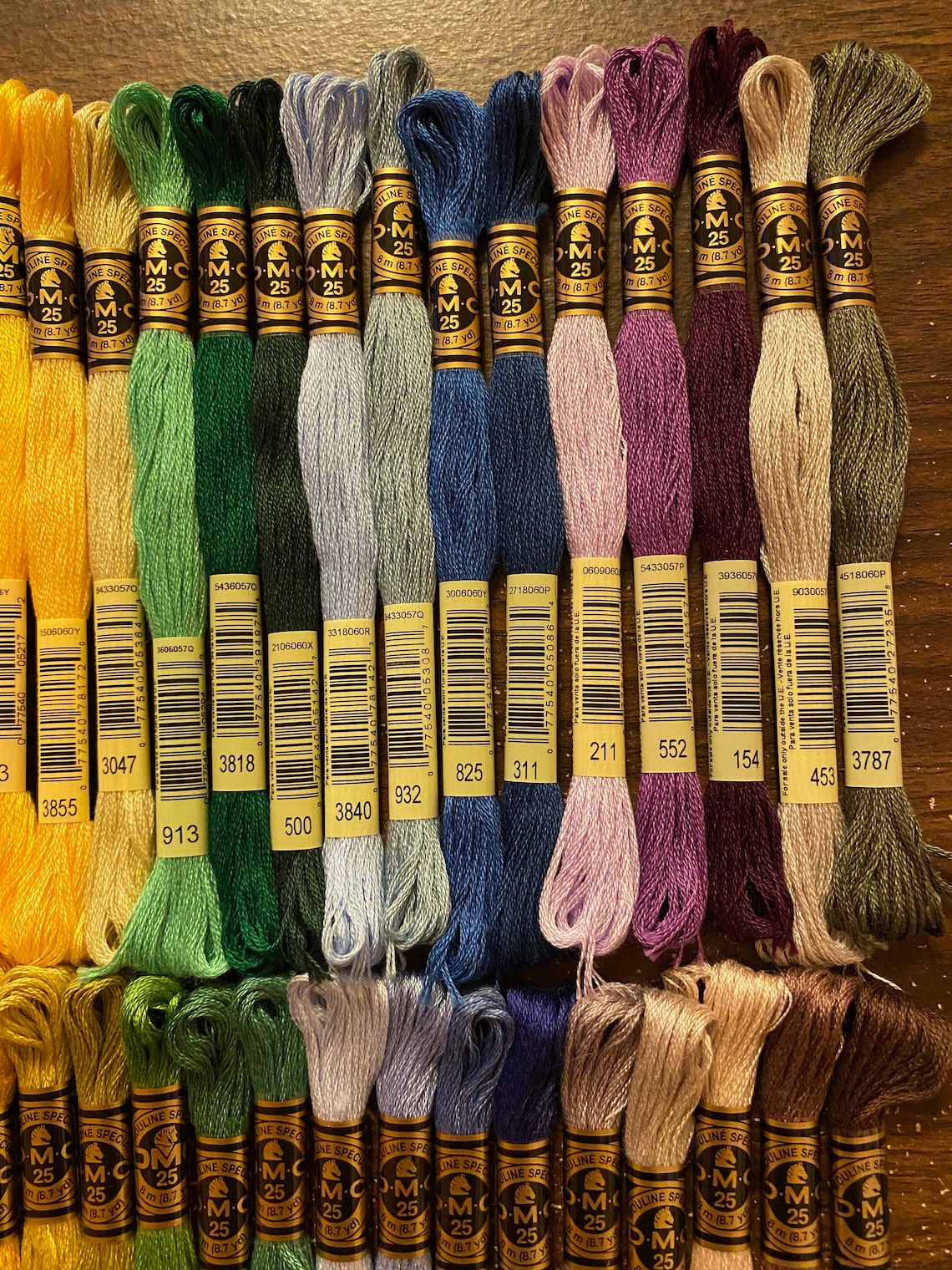 50 Brand New DMC Floss Rainbow of Colors Free Shipping - Etsy