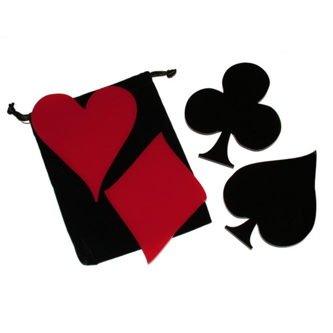 Card Suite Coaster a Great Gift for Card Players Set of 4 Laser Cut and ...