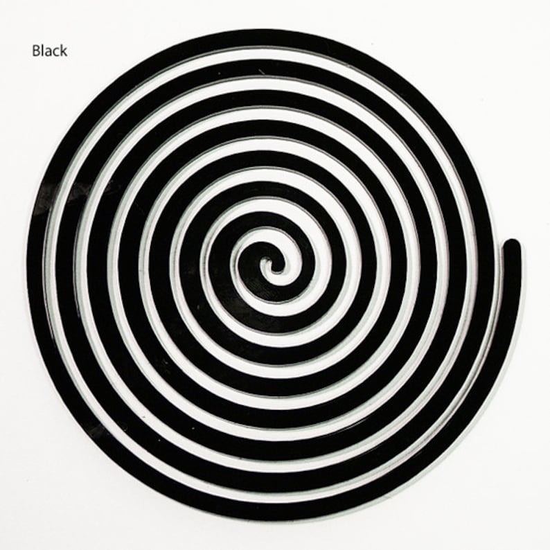 Funky Spiral Coaster Unique Gift Spiral Decor Swirl - Etsy UK