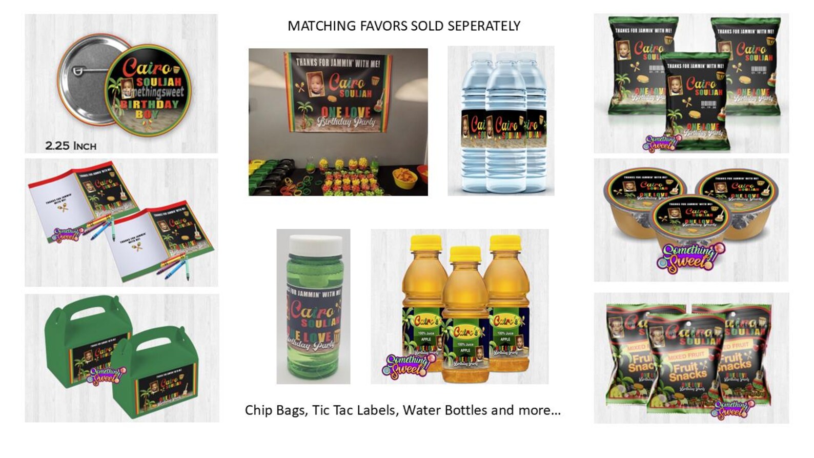 Digital Reggae Themed Fruit Snack Wrapper - Etsy