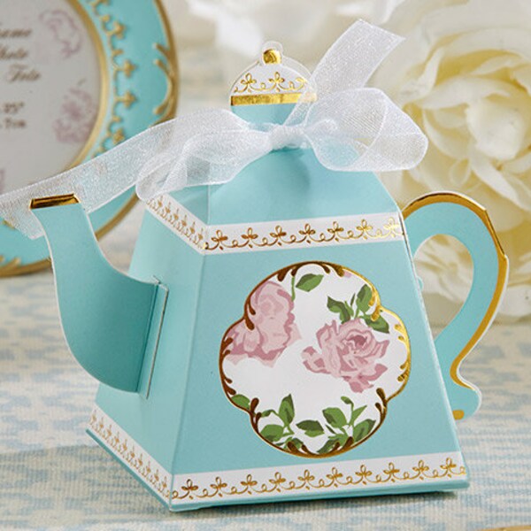 Teapot Favor Boxes - Etsy