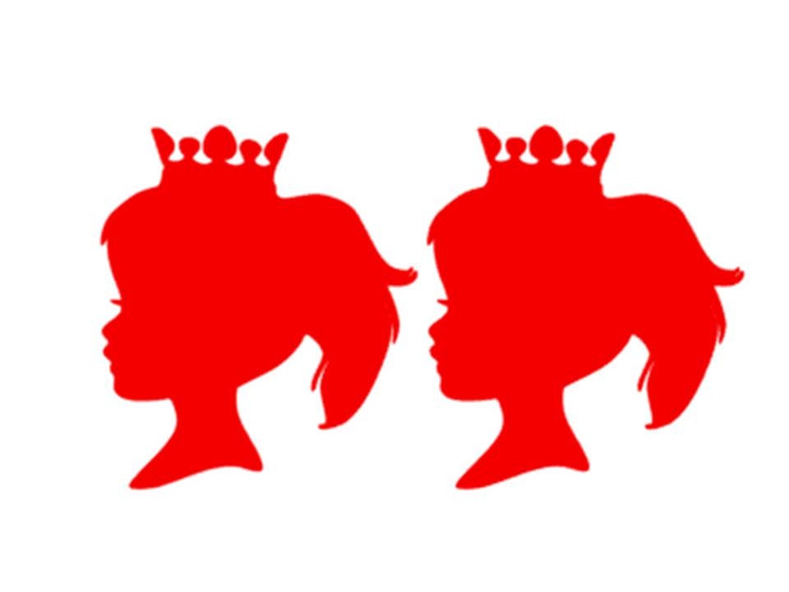 Princess Decals Doll Head Decals Balloon Decals | Etsy