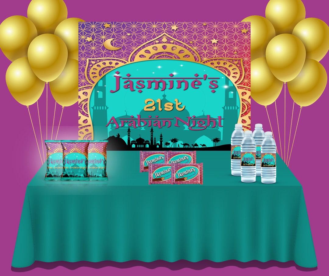Arabian Nights Banner - Etsy