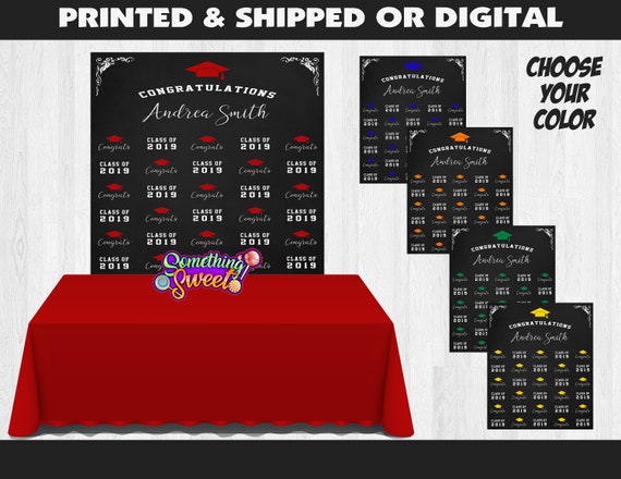 Graduation Vinyl Banner - Etsy