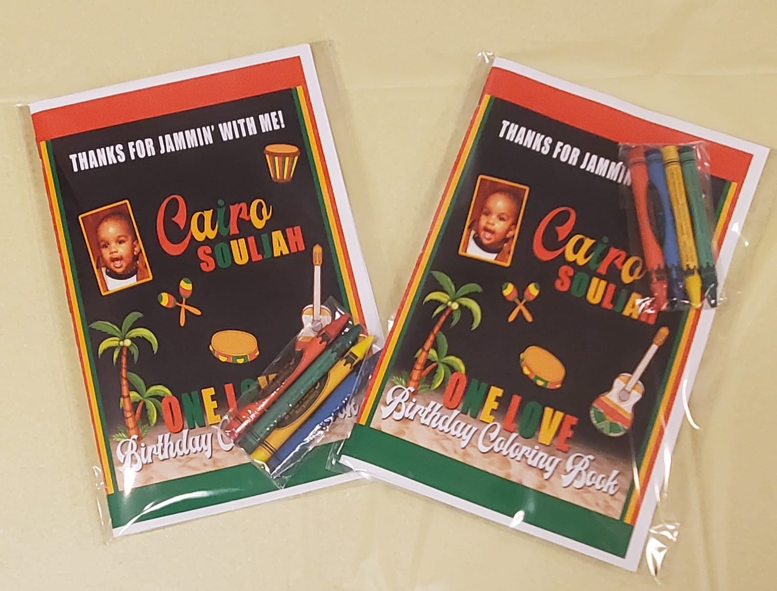 Reggae Themed Favor Box Island Party Favor Box Custom Gable - Etsy