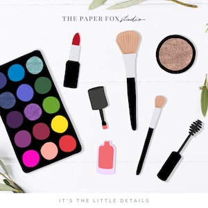 Printable Makeup Pretend Play Kit, Print at Home Kids Toys, Printable ...