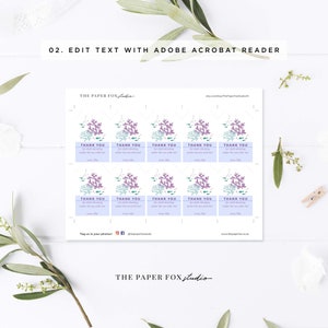 Printable Sea Turtle Favor Tags, Editable 2x3" Under the Sea Turtle ...