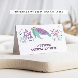 Printable Sea Turtle Birthday Milestone Poster, Editable 16x20 Under ...