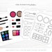 Printable Makeup Pretend Play Kit, Print at Home Kids Toys, Printable ...