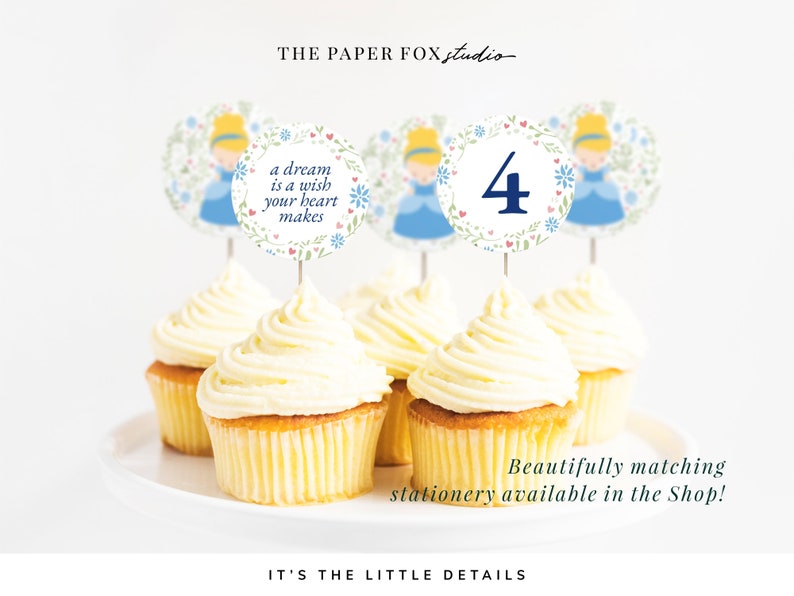 Printable Cinderella Birthday Bunting Princess Cinderella - Etsy