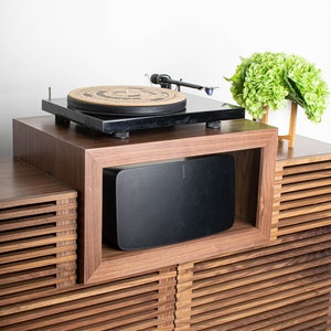 Apollo for Sonos 53" Offset - Mid Century Modern Record Player Stand ...
