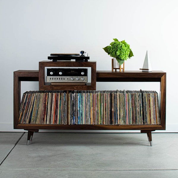 Record Cabinet - Etsy