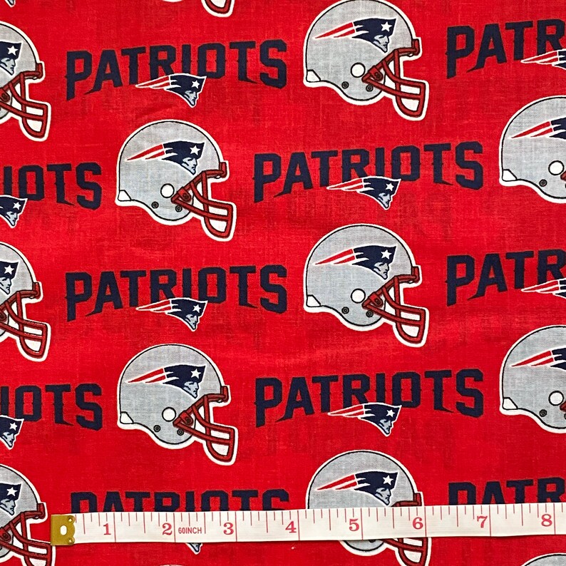 New. England PATRIOTS Helmets on Red NFL Football Licensed - Etsy