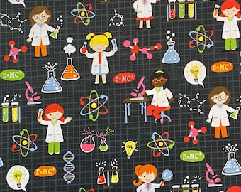 Science Fabric Periodic Table Elements by Robyriker - Etsy