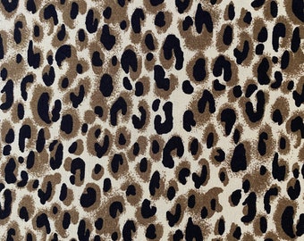 Teal Blue Cheetah Fabric Blue and Green Cheetah Print Teal - Etsy