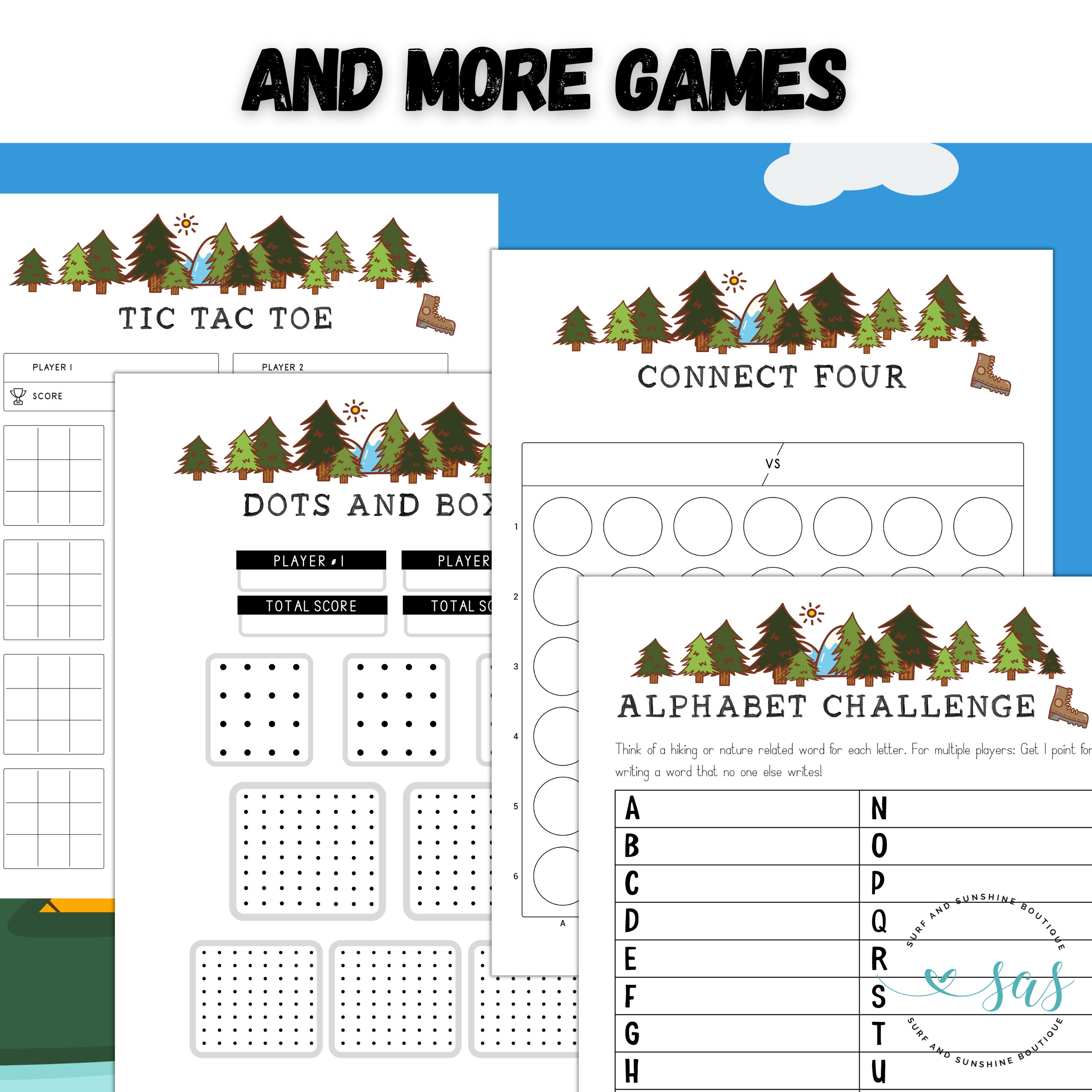 The Best Hiking Journal and Activity Book for Kids | 36 Pages ...