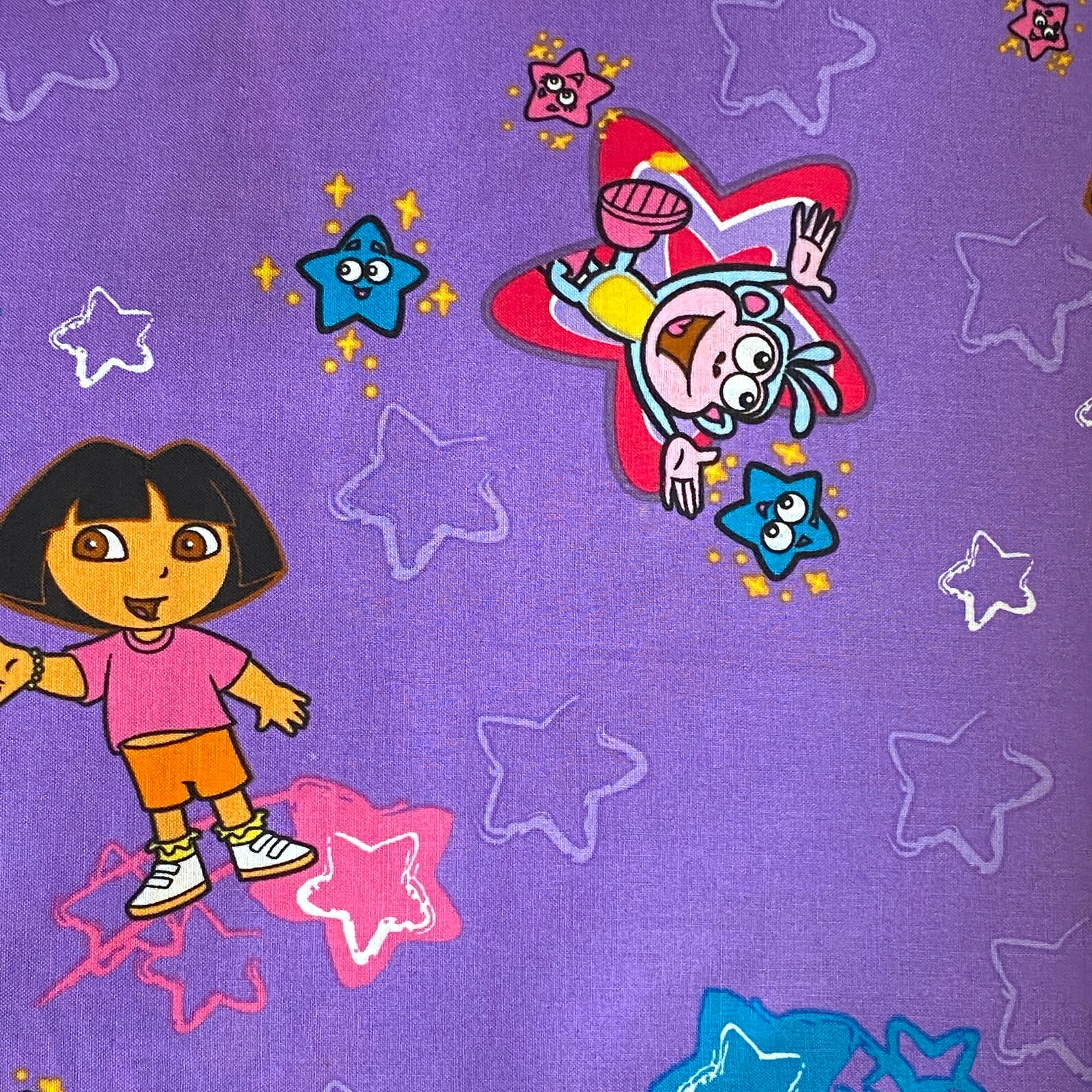 NEW. Dora the Explorer Licensed 100% Cotton Fabric Ships | Etsy