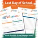 Last Day of School Interview All Grades Time Capsule Bundle ...
