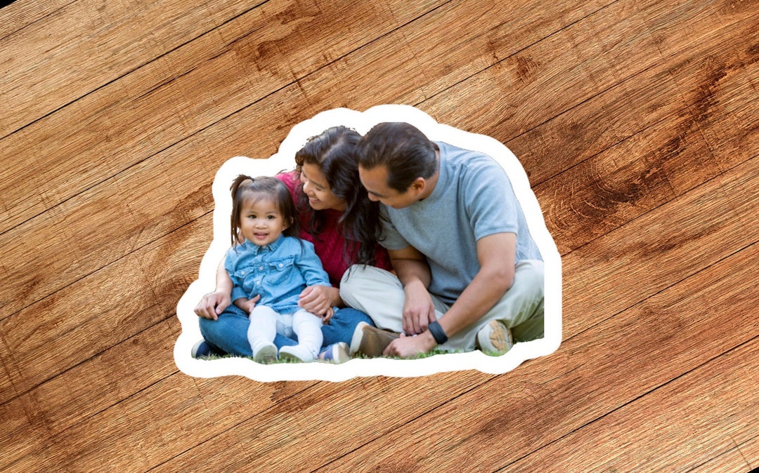 Custom Picture Vinyl Stickers | Personalized Photo Stickers | Water ...