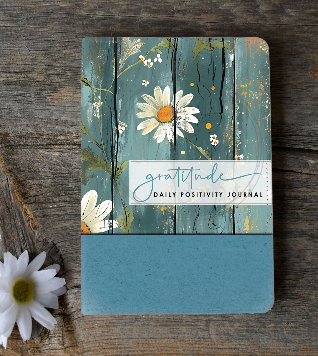 2 Watercolor Daisy Journal Designs • Beautiful • Flowers • Daily ...
