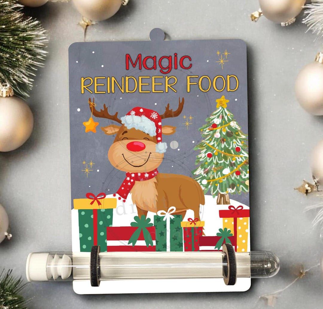 2 Magic Reindeer Food/dust Designs • Craft Shows • Classroom Crafts ...