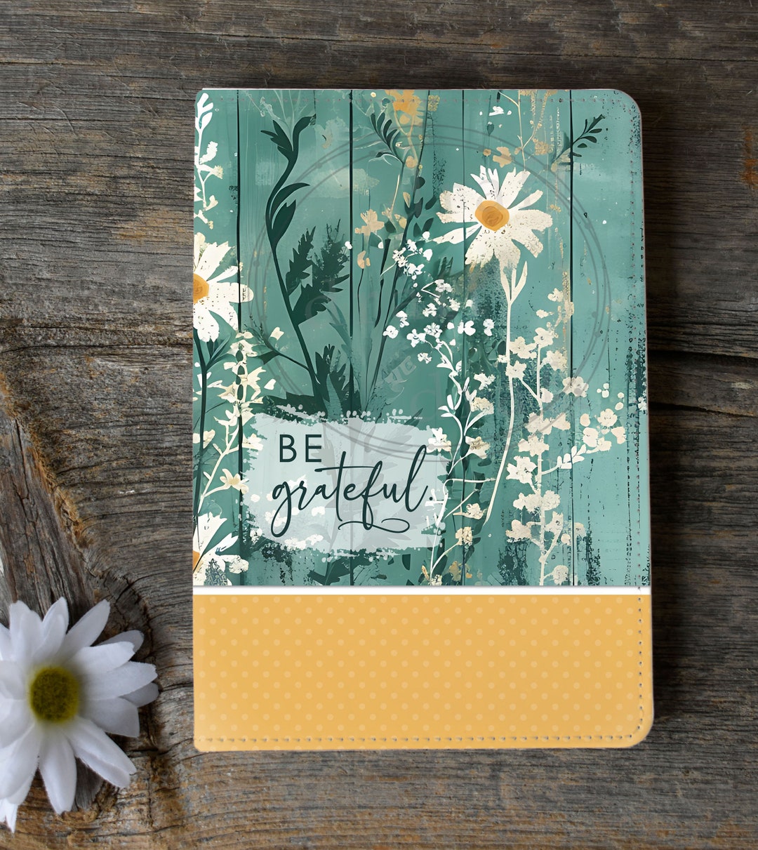2 Watercolor Floral Journal Designs • Flowers Green/gold Daily ...