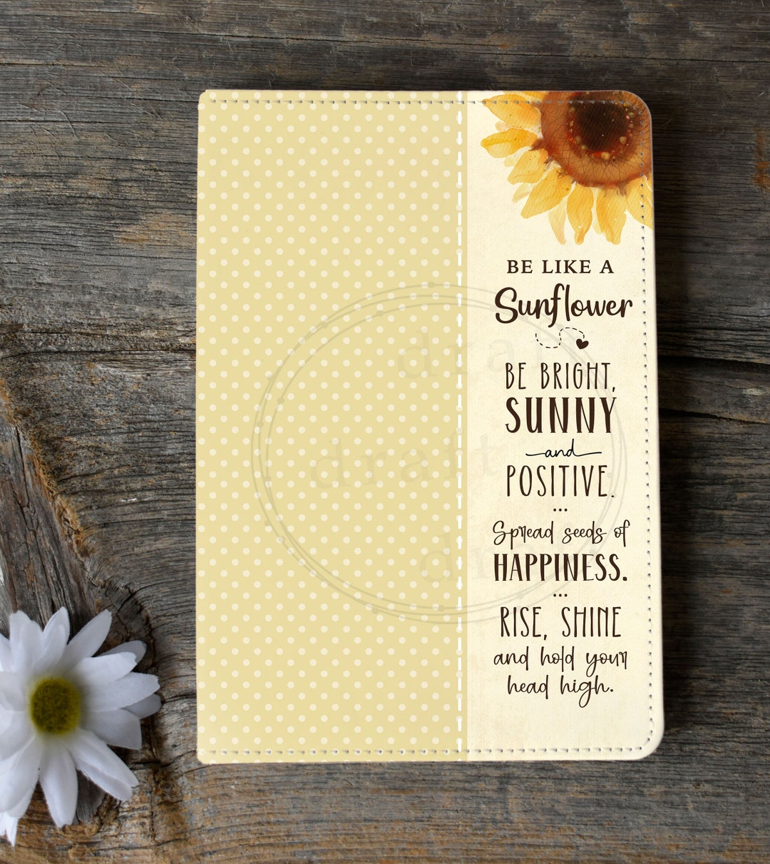 Sunflower Journal Design • Be Like a Sunflower • Beautiful ...