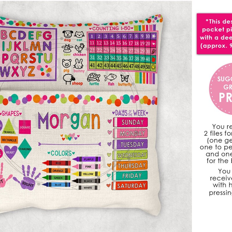 Bluey Learning Pillow - Etsy