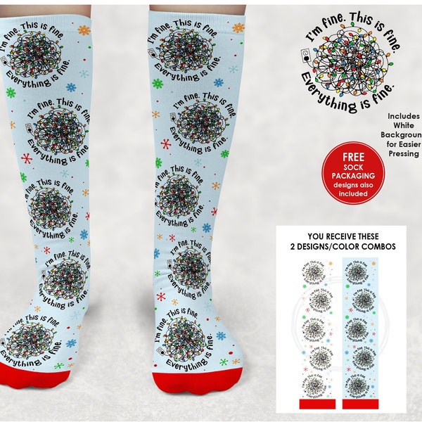 Christmas Sock Designs - Etsy