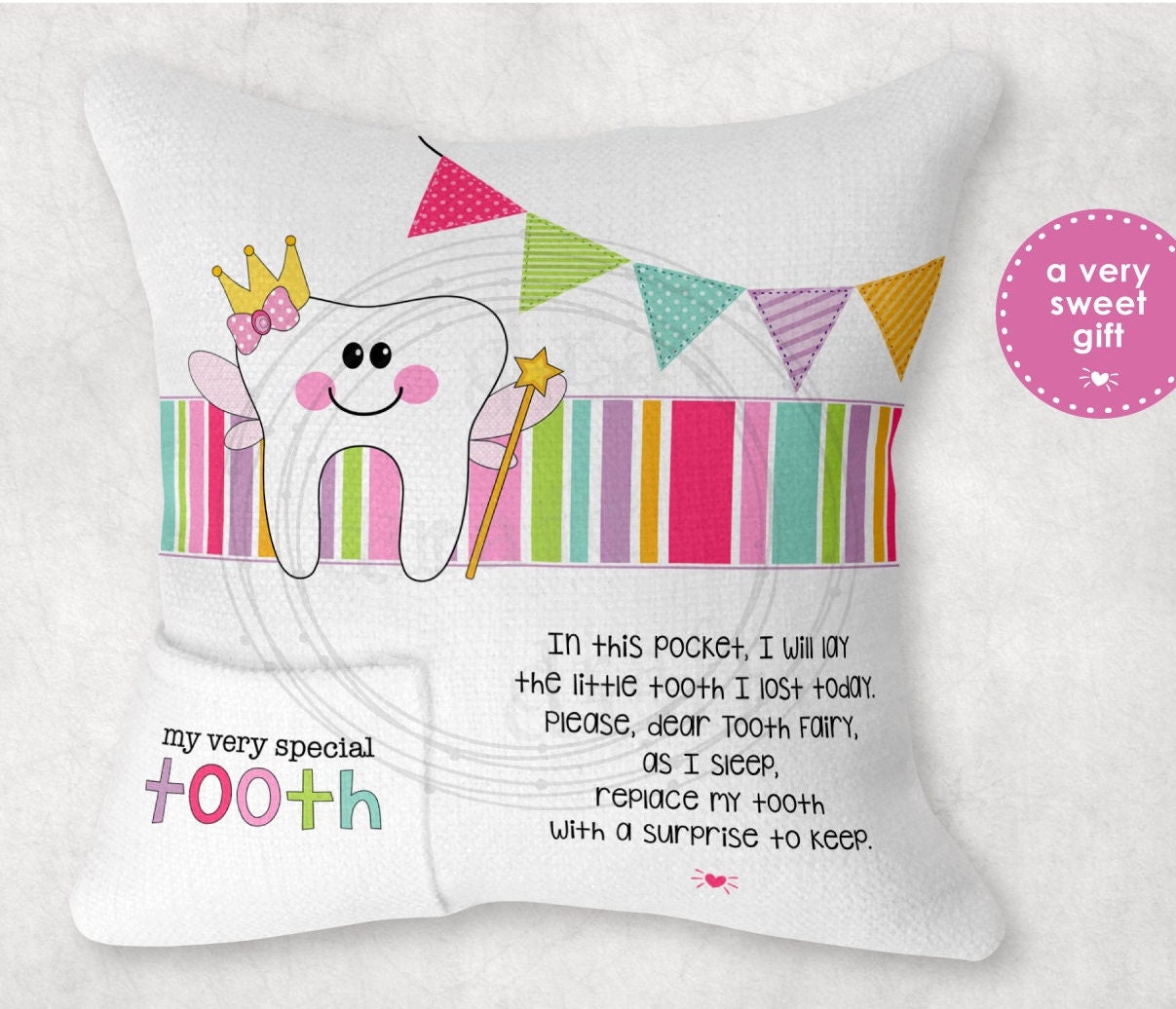 TOOTH FAIRY Pillow Design Kids Toothfairy Template - Etsy Canada