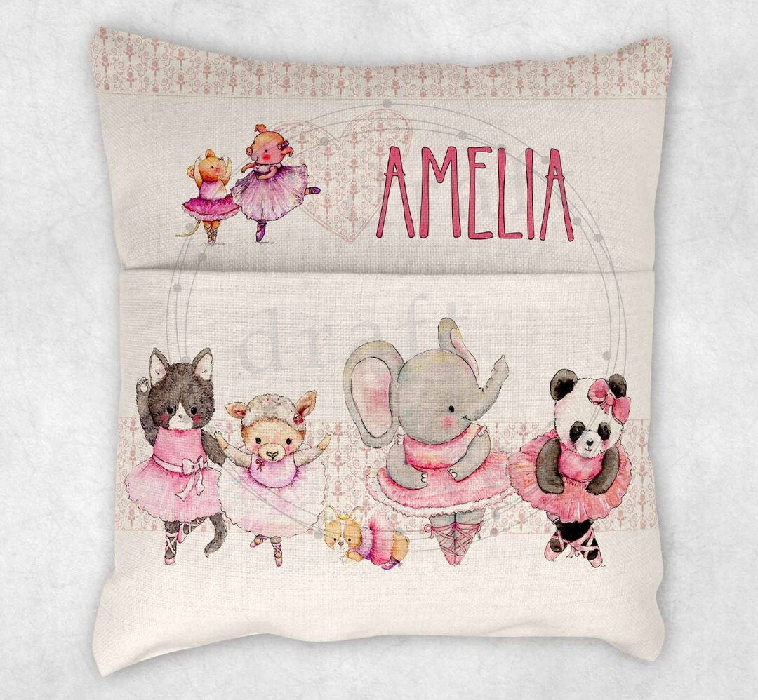 BALLET • Book Pillow Design • 9"h Pocket • Ballet Dancer • Ballerina ...