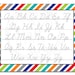 CURSIVE TRACE Alphabet Practice Boards Primary Colors Dry Erase Board ...