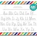 ABC TRACE • Alphabet Practice Board ==> Primary Colors • Dry Erase ...