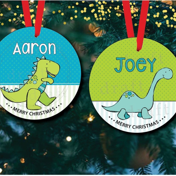 Dinosaur Ornament - Etsy
