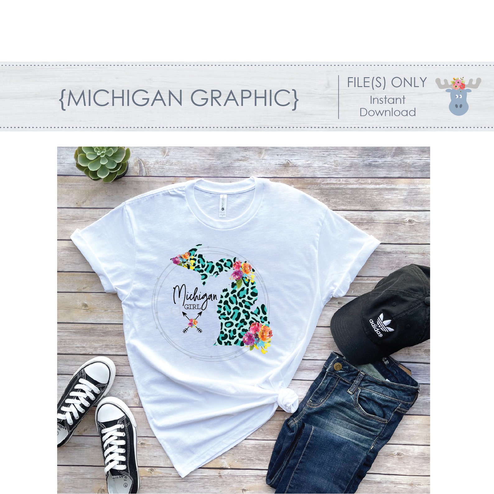 Michigan the Mitten Designs the State of Michigan Aqua - Etsy