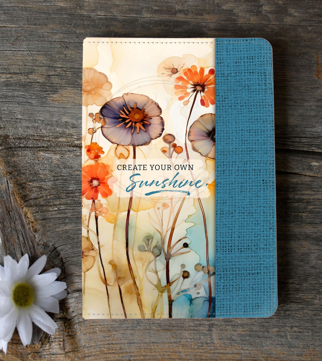 2 Watercolor Floral Journal Designs • Flowers, Fall • Daily Positivity ...