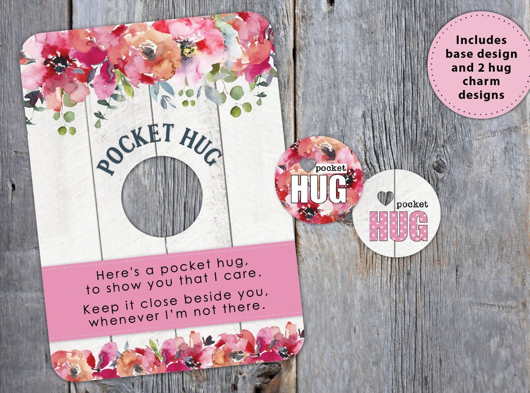 Pocket Hug Design • 2-piece Design • Special Token • MSD • Sublimation ...