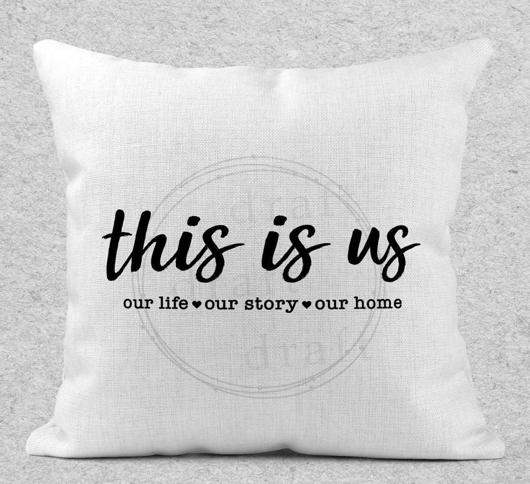THIS IS US Design Element ==> Pillows • Versatile • Digital Download Sublimation Digital Design ...