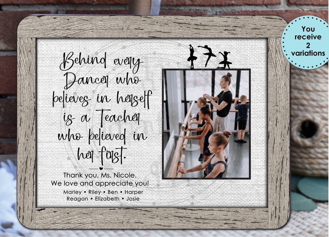 2 DANCE TEACHER Photo Board Designs • 2 Files • Add Photos/pictures ...