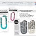 6 Big Paper Clip Design Bundle • Leopard & Glitter • Paperclip ...