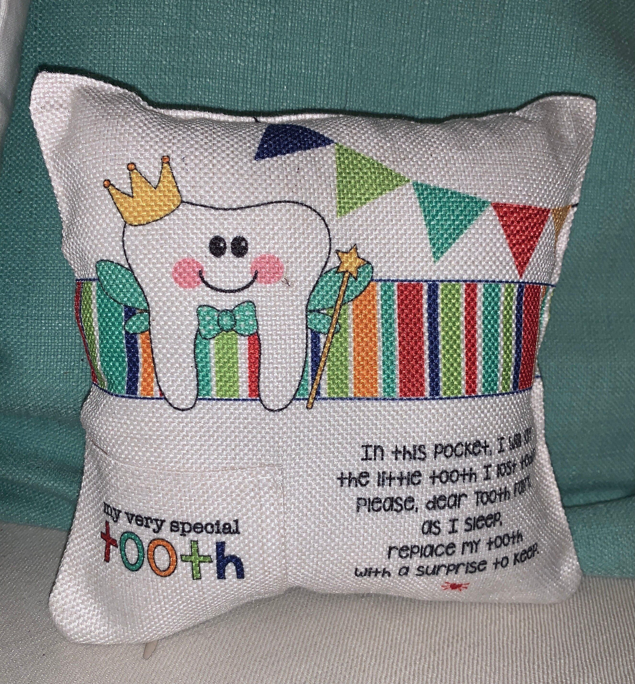 TOOTH FAIRY Pillow Design Kids Toothfairy Template - Etsy