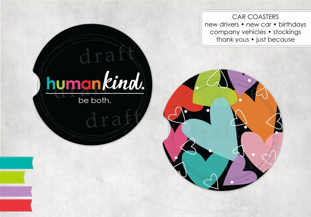 Humankind. Be Both. Human Kind Designs Sublimation Templates -- Bright ...