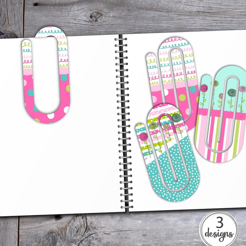 Decorative Paper Clips - Etsy