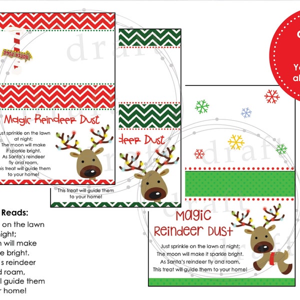 Reindeer Dust - Etsy